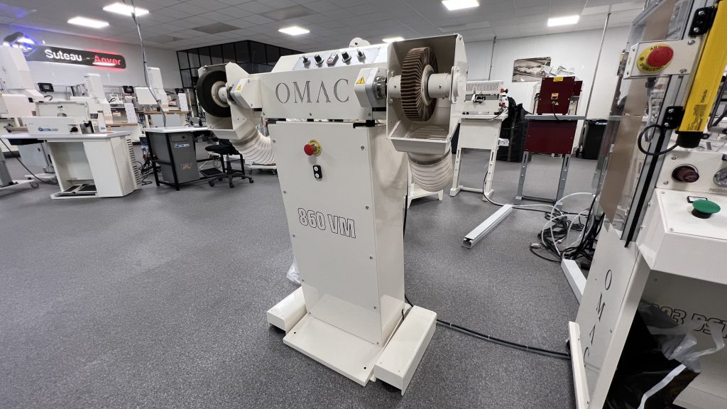 OMAC 860 - VM HEPA (Machine à brossage) - Omac - FranceCuir